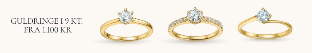 Guldringe | Stort udvalg af ringe i guld online